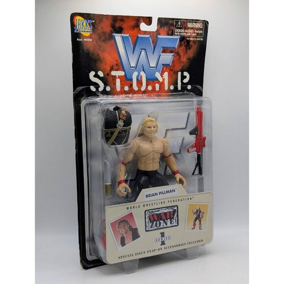 WWE | Toys | Wwe Wwf Jakks Pacific Brian Pillman Stomp Series Bca ...